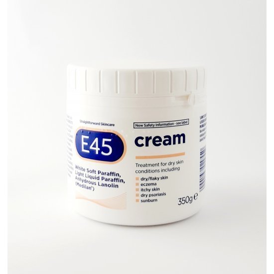 Hand and body cream : E45 Dermatological Cream 350g (e45DC)